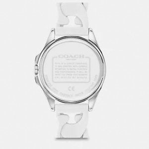 Coach | Accessories | Coach Libby Watch Waterresistant White 34 Mm ...